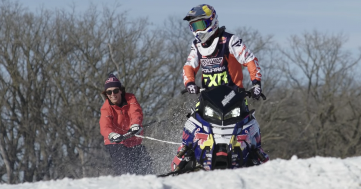 Snowboarding a Hay Field? Sending It on Flat Ground | GearJunkie