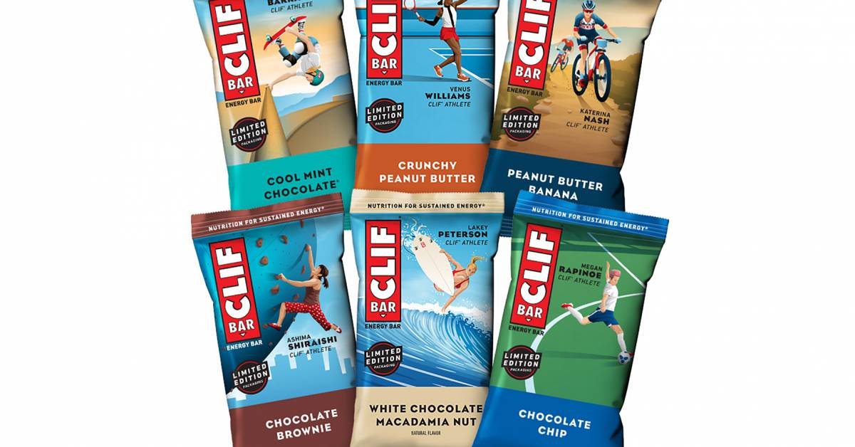 Iconic Female Athletes Replace 'Clif Bar Climber' on Wrappers | GearJunkie