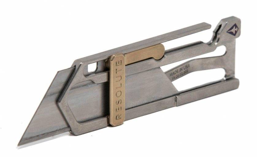 A Better Box Cutter? Resolute Gives Us the X-1 Ultralight Titanium ...
