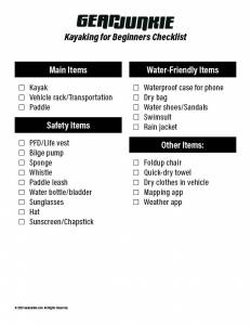 Kayaking for Beginners: An Essential Checklist | GearJunkie