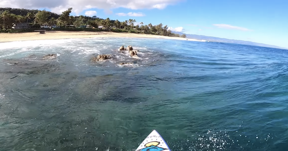 Surfing on Rocks? This Oahu Surfer Is Fearless | GearJunkie