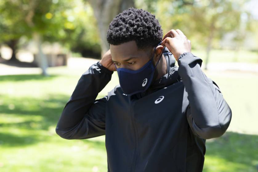 ASICS Launches Hydration-Friendly Running Mask That Cools the Air You ...