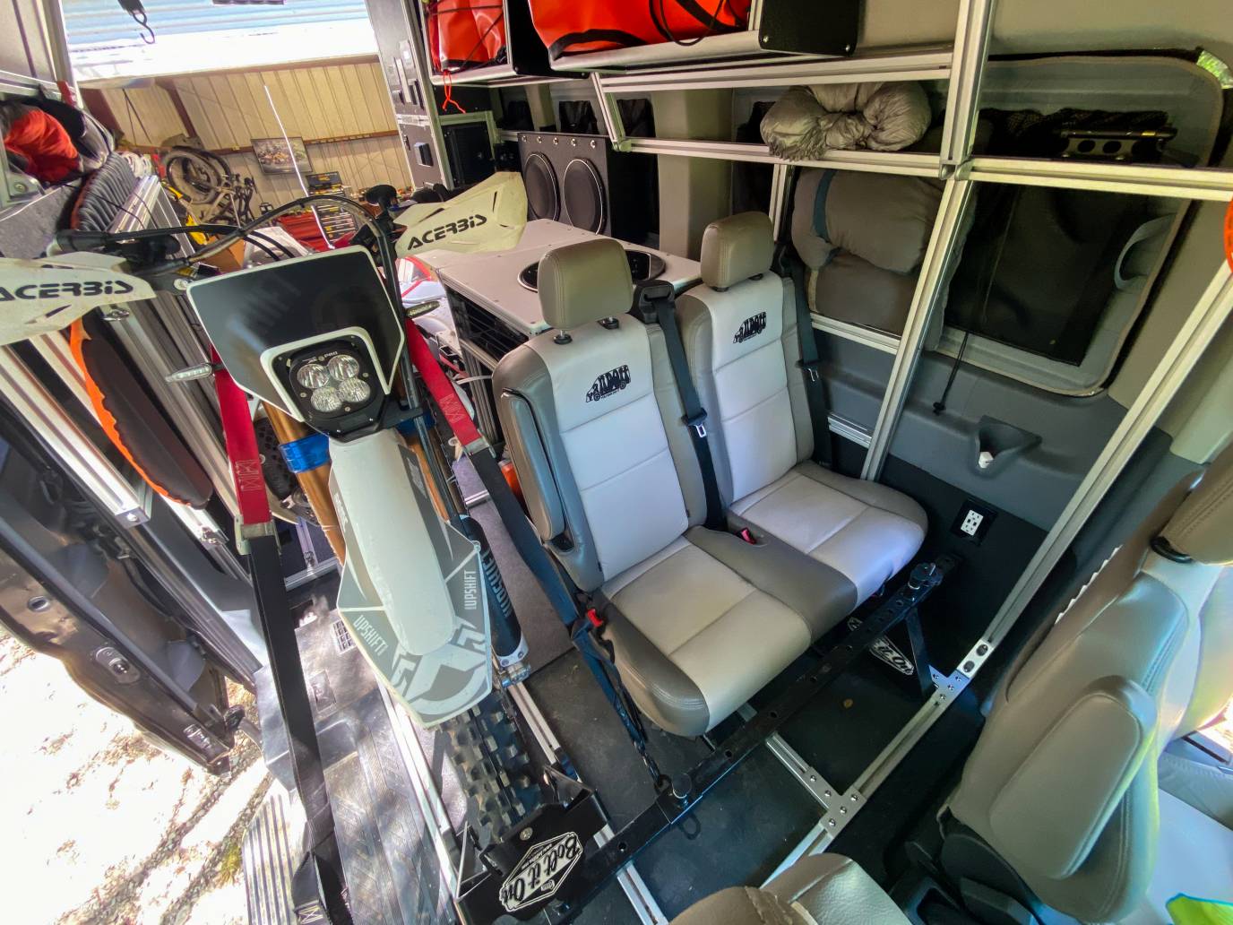 'Bolt It On' Motorcycle Restraint System: Carry Big Toys With ...