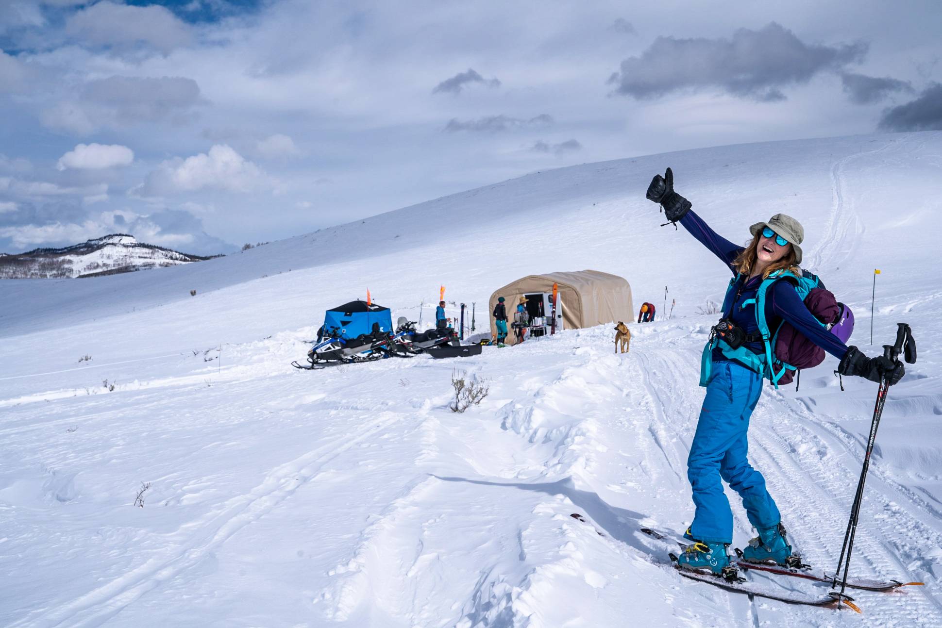 Bare-Naked Ski Day: Bluebird Backcountry Hosts 'Boot-Tan Fest' | GearJunkie