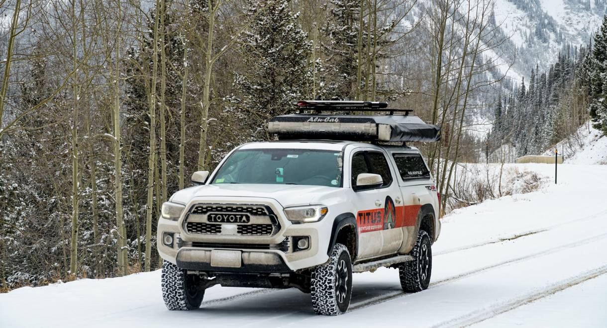 Titus Adventure Updates 'Mobile Ski Lodge' With Fleet of 4x4s | GearJunkie