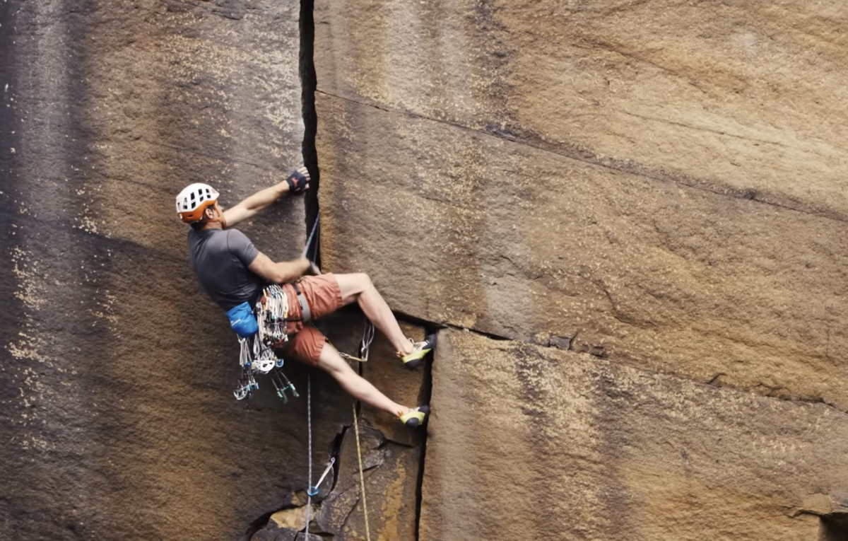 Watch the World's Best Blind Climber 'Non-Sight' Hard Routes in the UK ...