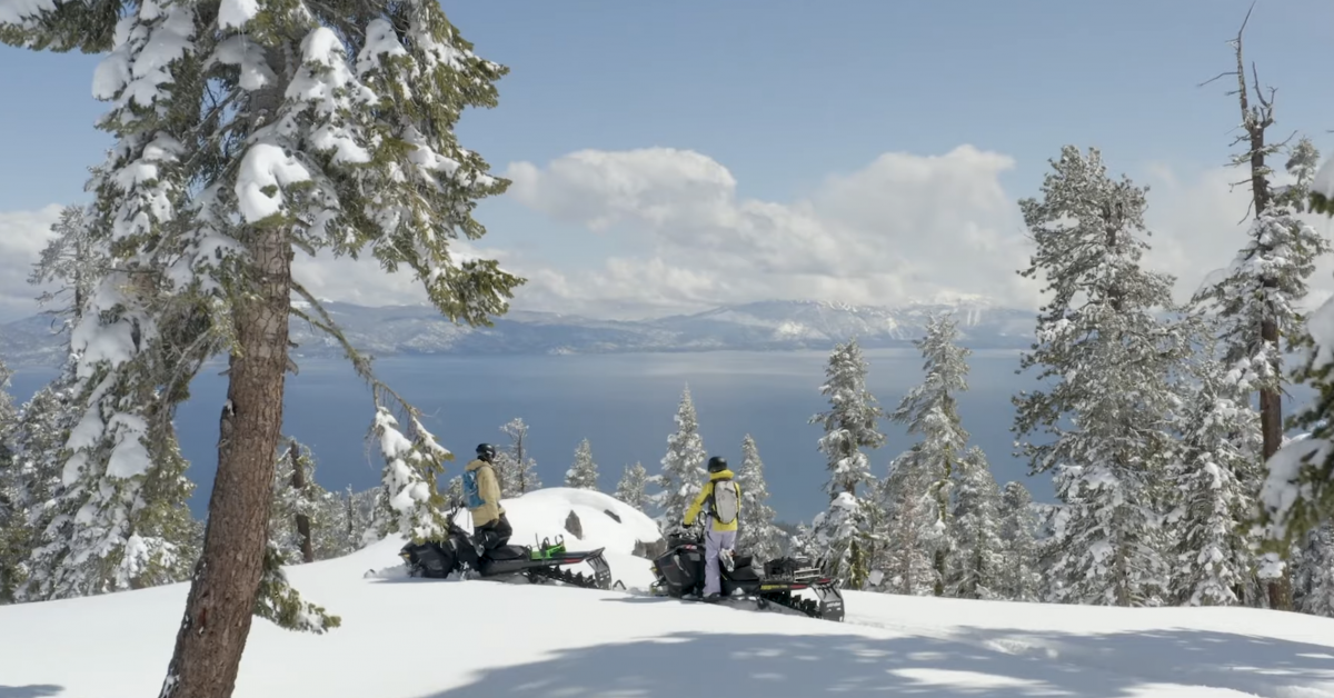 The Thrill of the Throttle: Pro Skier Saddles Up a 'Snow Pony' | GearJunkie