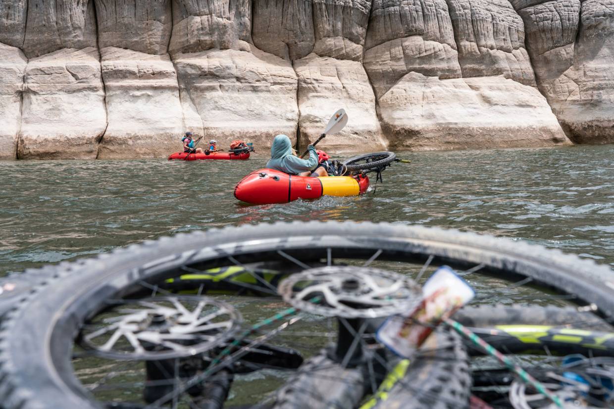 Bikerafting 101: How to Lash Your Bike to a Packraft | GearJunkie