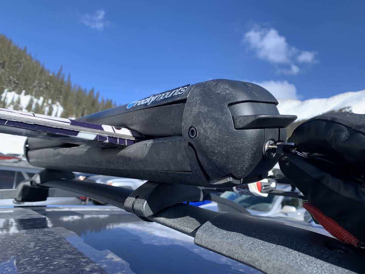 Locked and Loaded: RockyMounts LiftOp 'Biggie' Ski Rack Review | GearJunkie