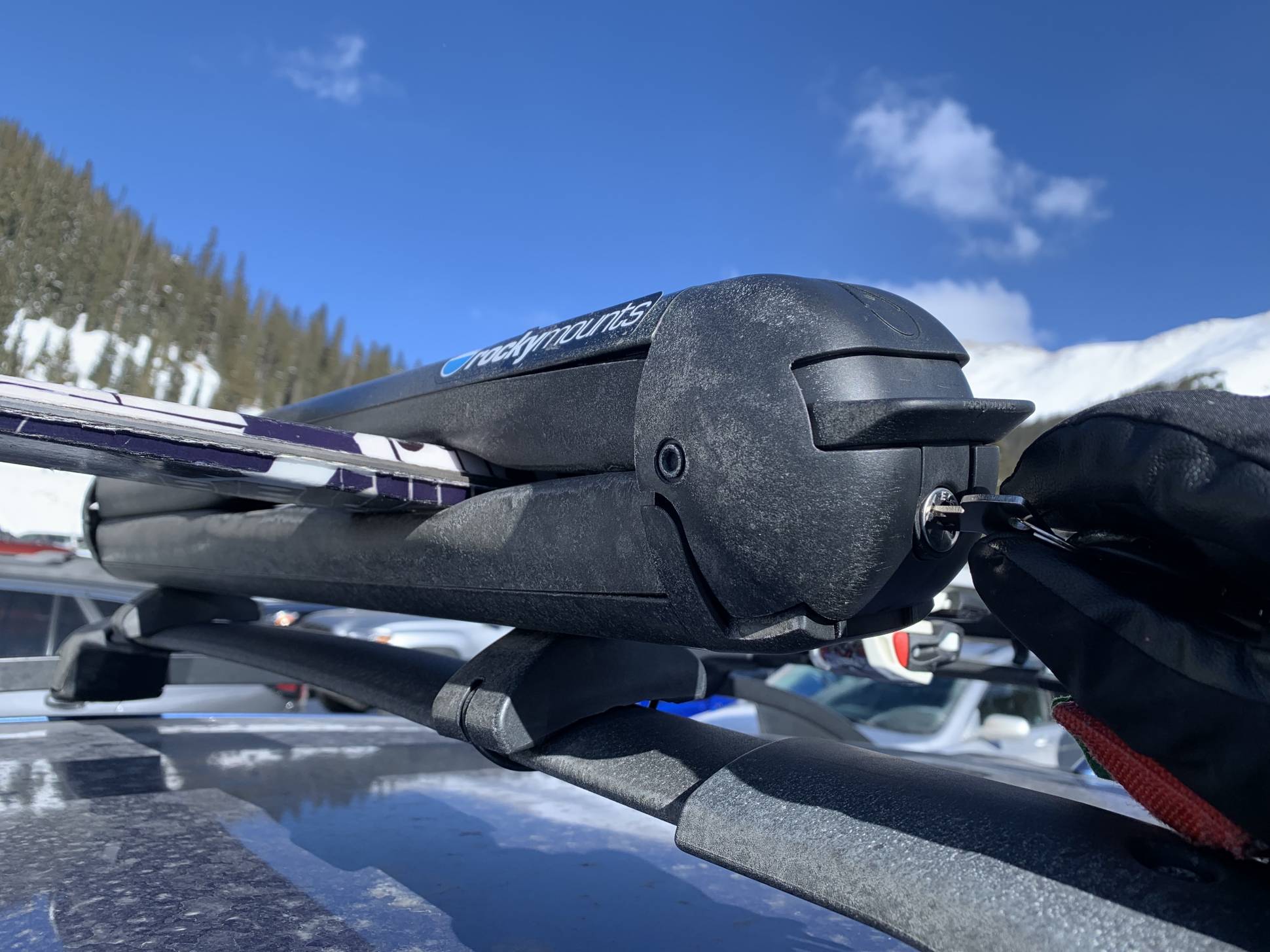 Locked and Loaded: RockyMounts LiftOp 'Biggie' Ski Rack Review | GearJunkie