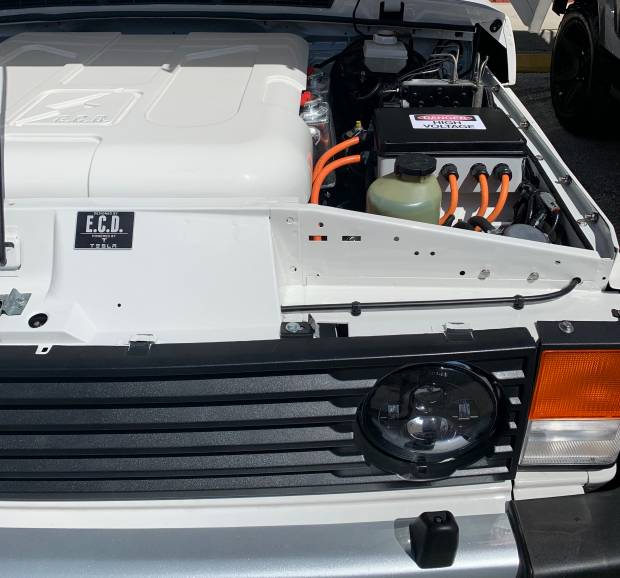 First in America: Tesla x Range Rover Paves Way for Electric Defenders ...