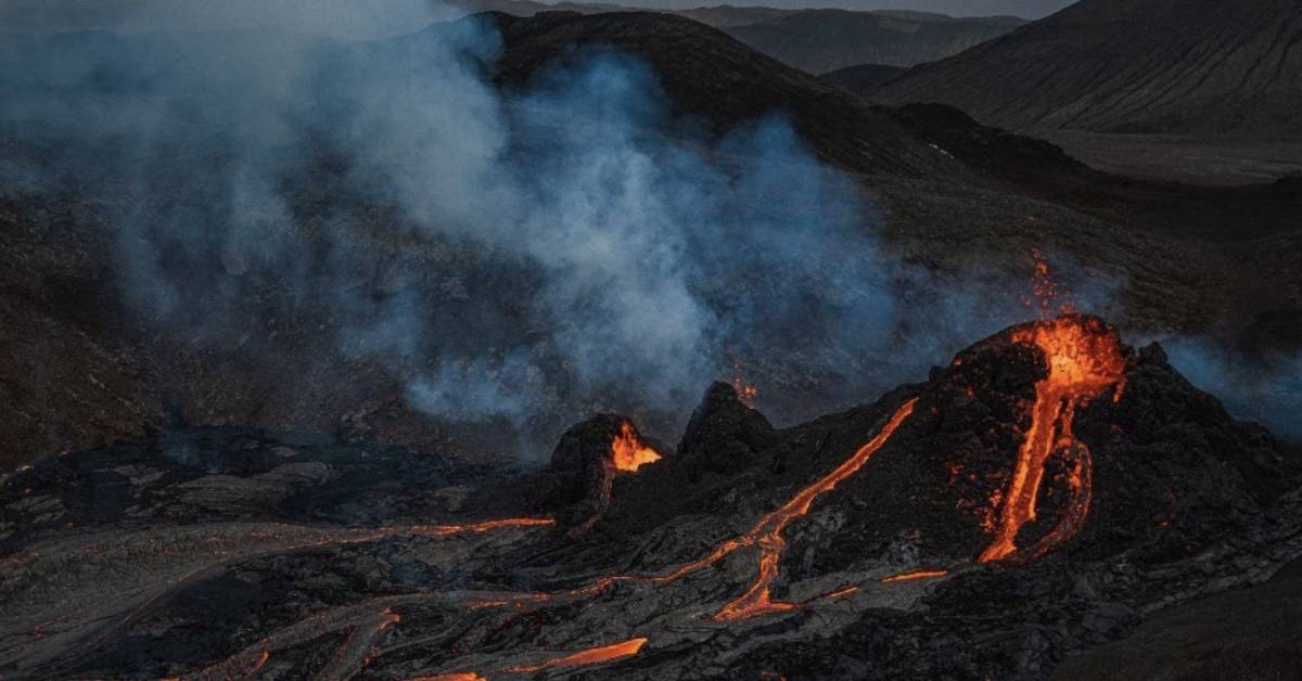 Lava Livestream: Watch Drone Flyover of Iceland Volcano | GearJunkie