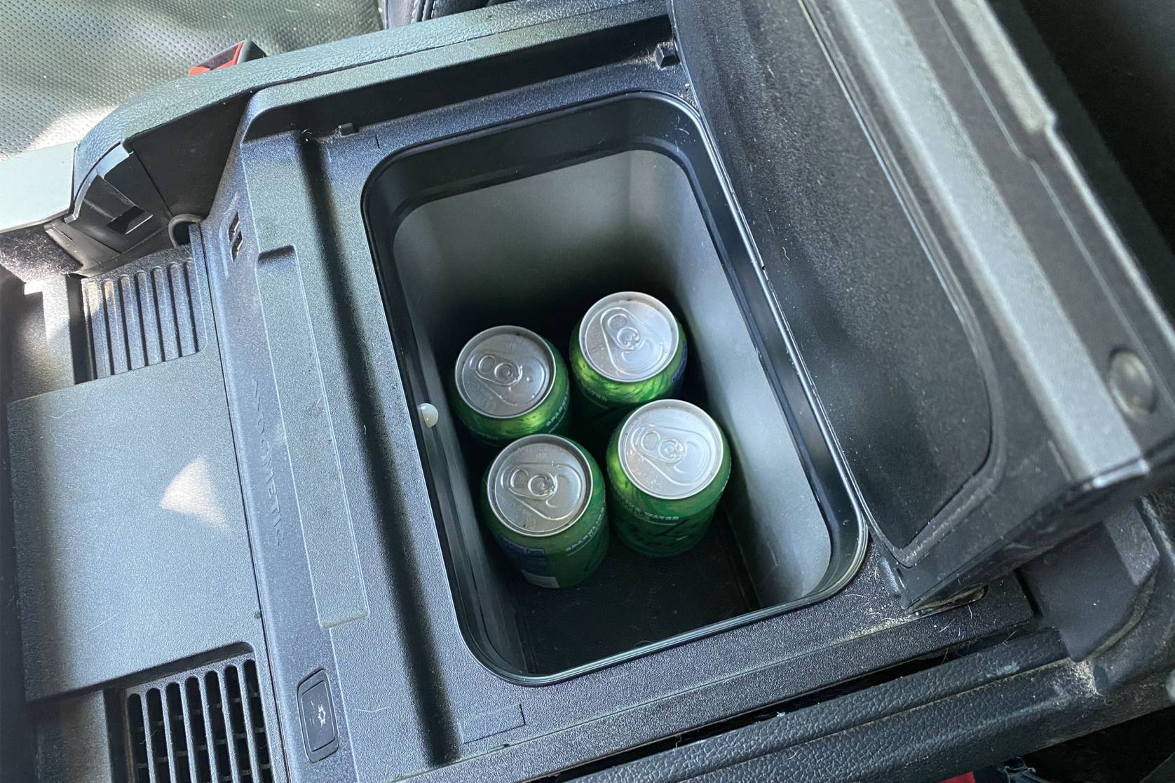Install This Cooler In Your F-150: Dometic CCF-T Console Refrigerator ...