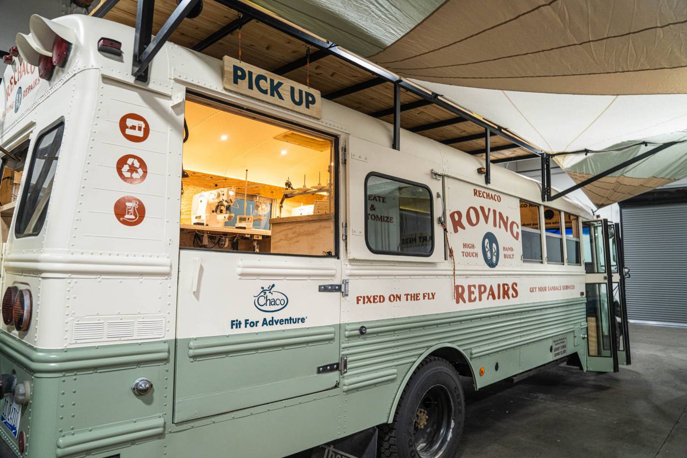 Chaco 'Roving Repairs' Tour Bus Hits the Road to Fix, Customize Your ...