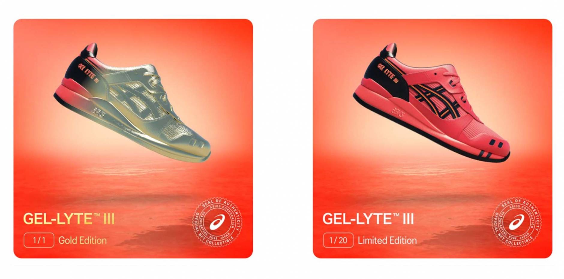 ASICS Launches NFT 'Digital Footwear' at Auction This Week | GearJunkie