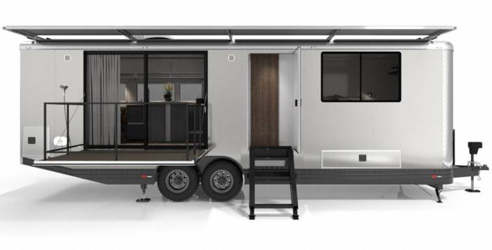$500K 'Living Vehicle' Luxury Trailer Redefines Off-Grid Glamping ...