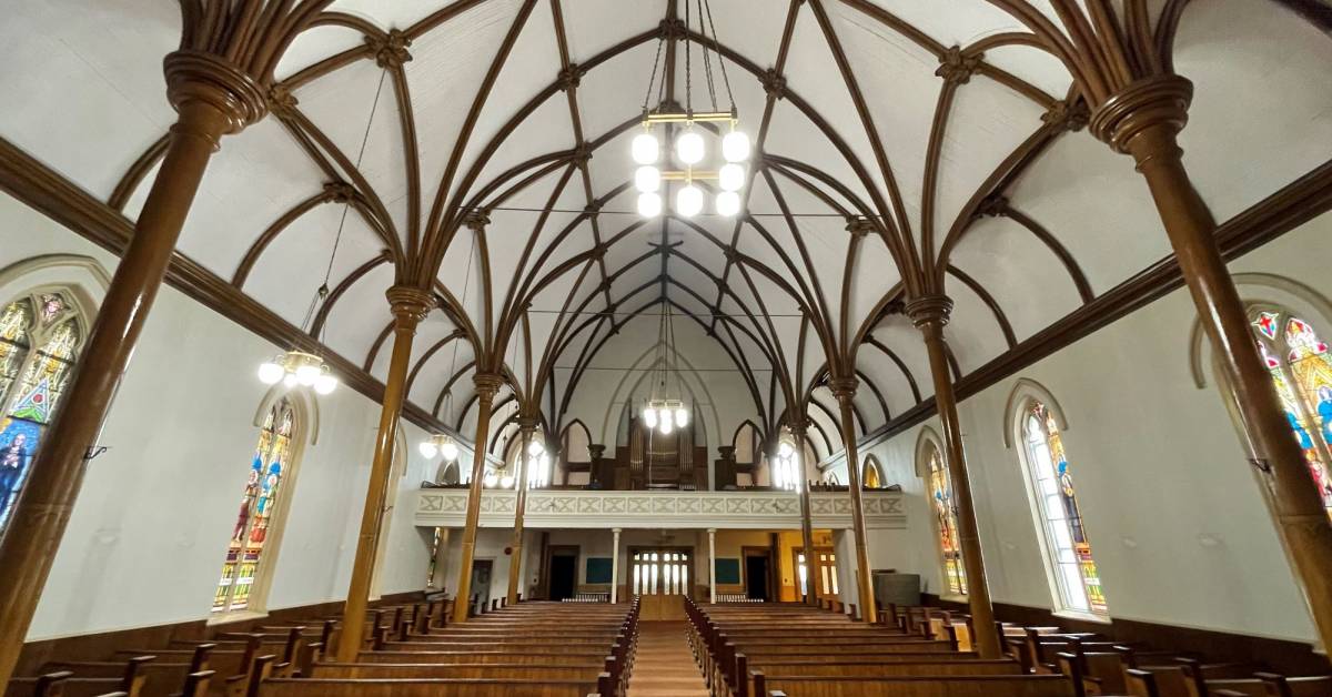 Gothic Church Gets Transformed Into Climbing Gym | GearJunkie
