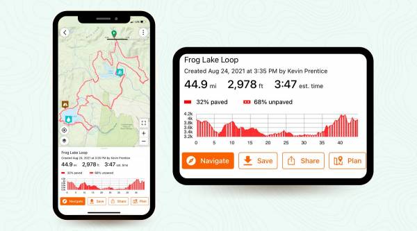 Paved or Rough? Ride with GPS's Latest Feature Is Terrain-Smart ...
