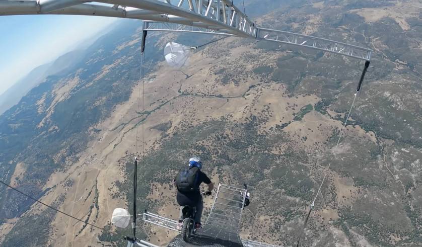 Extreme Sport: Daredevil Flips Out of Plane on Dirtbike, Sticks the ...