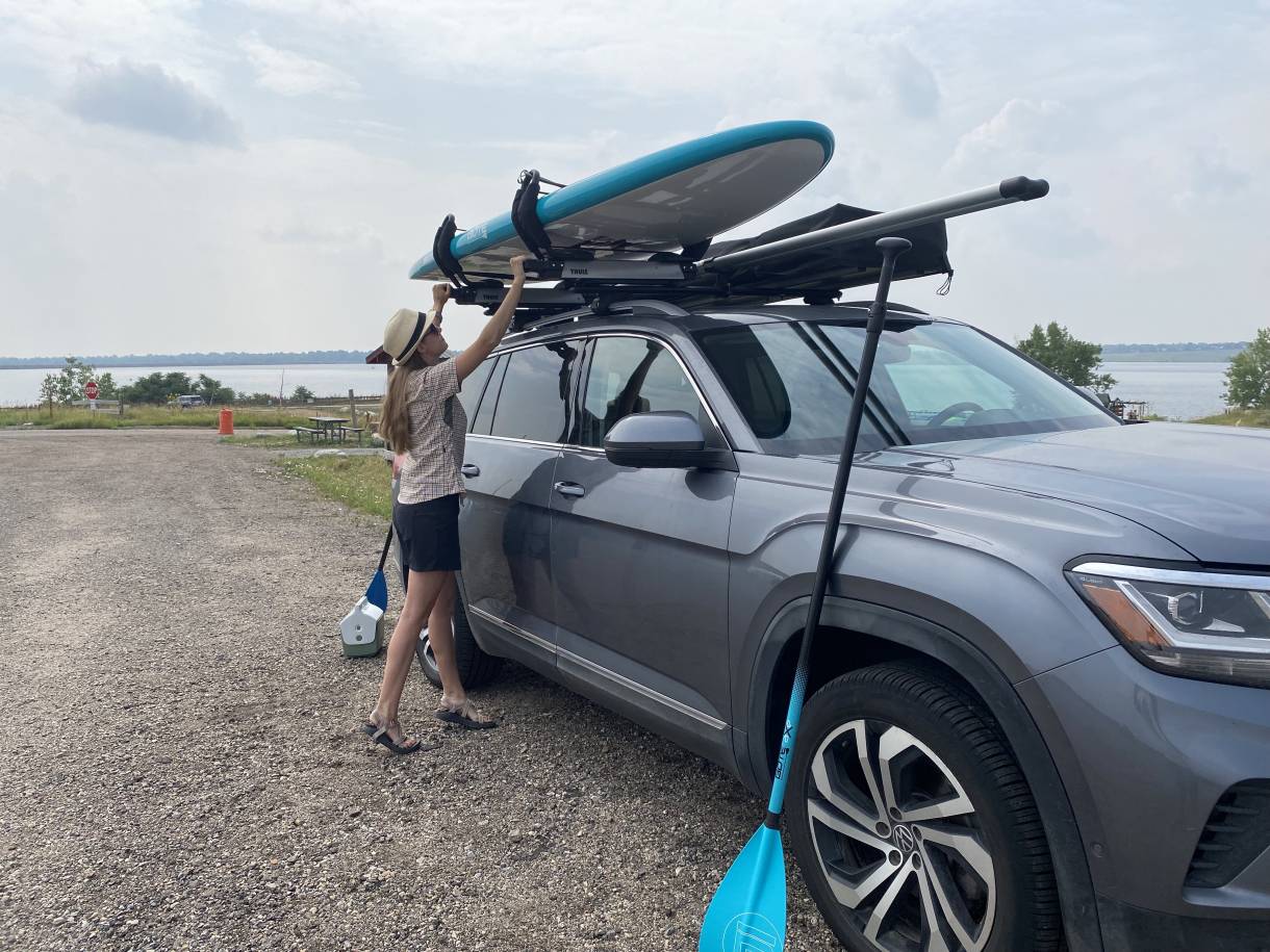 One Helluva Roof Rack: Thule Hullavator Pro Paddle Rack Review | GearJunkie