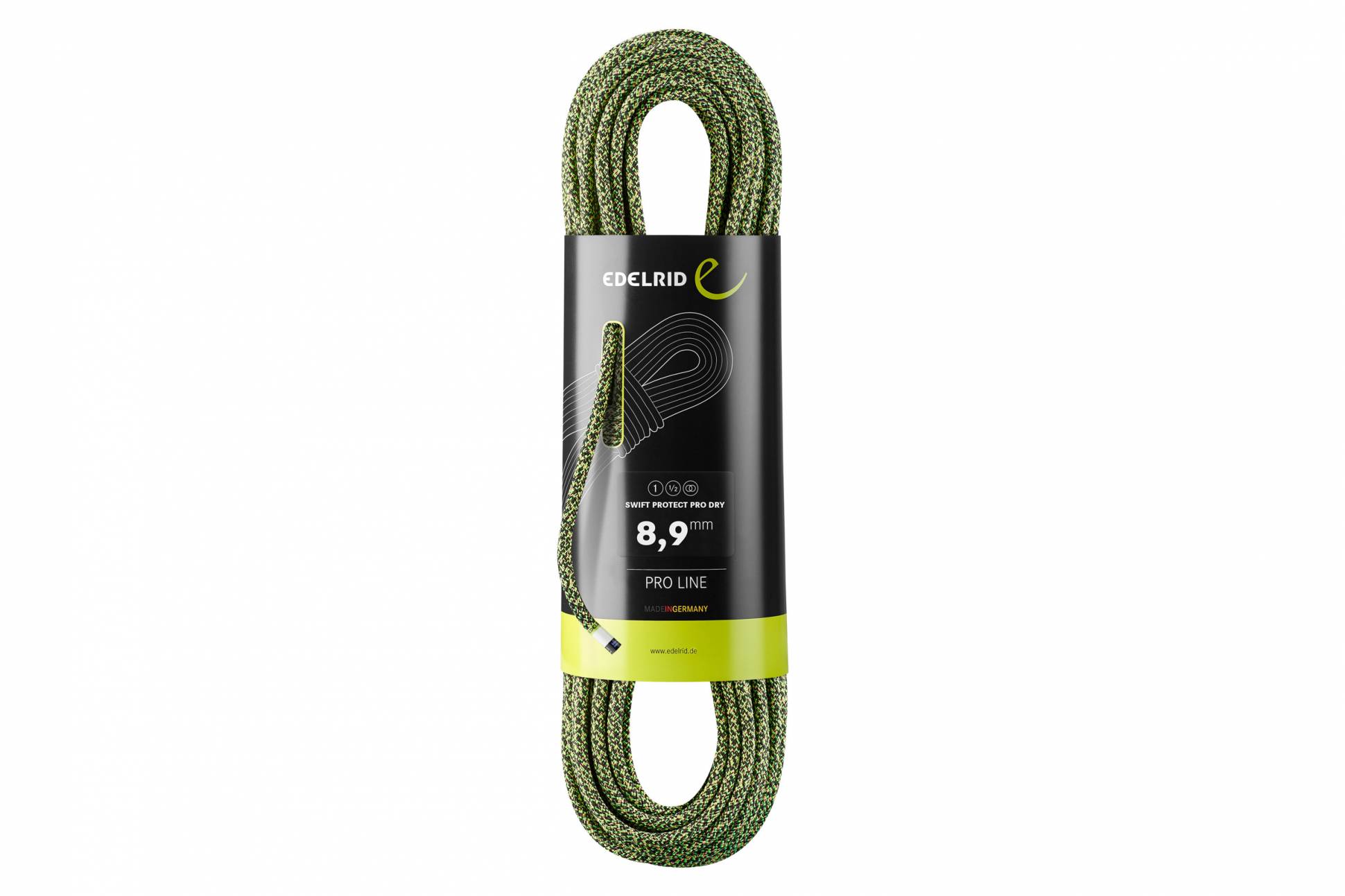 Safer Skinny Rope: Cut-Resistant Edelrid Swift Protect Pro Dry 8.9 ...