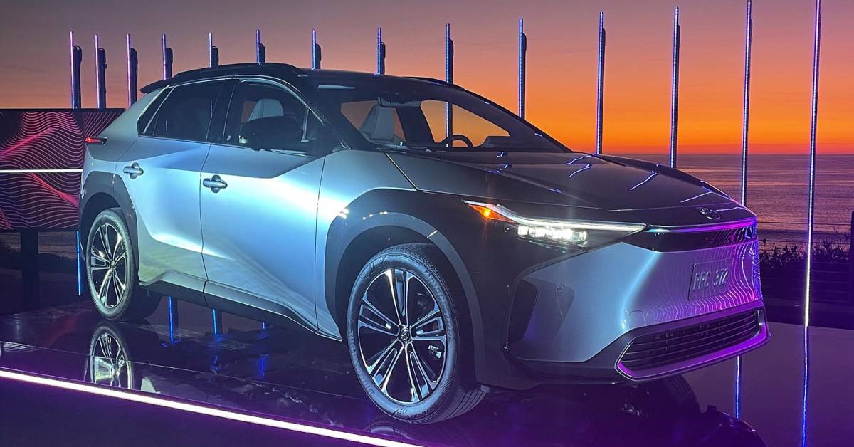 Toyota Plugs in With New bZ4X Battery Electric SUV | GearJunkie