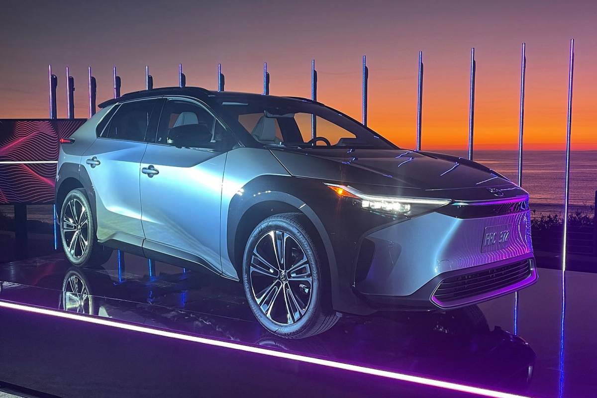 Toyota Plugs in With New bZ4X Battery Electric SUV | GearJunkie