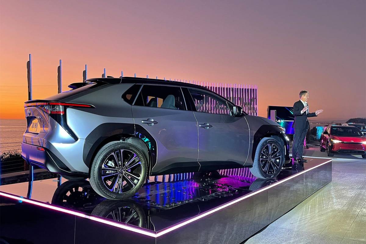 Toyota Plugs in With New bZ4X Battery Electric SUV | GearJunkie