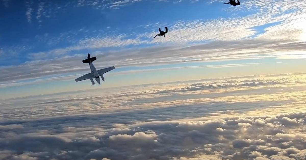Skydiver Captures Wild Video of Plane Spinning, Pulse-Pounding Recovery ...