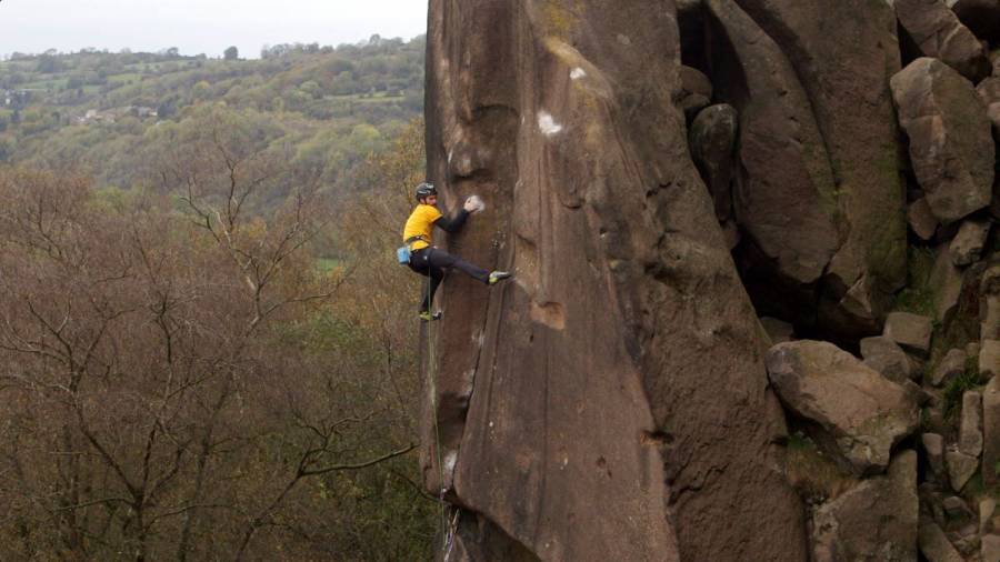 'Gritstone' Climbing: First-Timer Tackles UK's Unique Climbing ...
