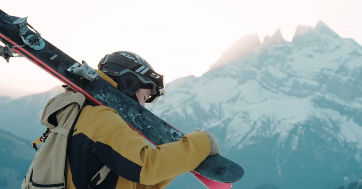 Alps-Based Freeskier Rips Familiar Pow in 'HOME' | GearJunkie