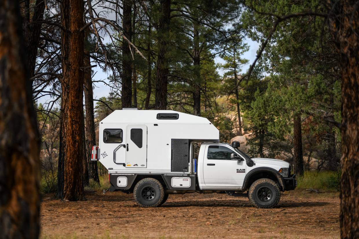 Lightweight Hardshell Truck Camper: AT Overland Aterra Topper | GearJunkie