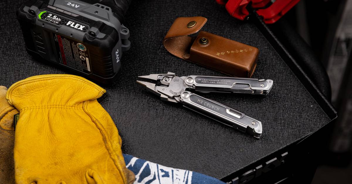 Mr. Crunch: Leatherman's First 'Innovation Garage' Multitool | GearJunkie