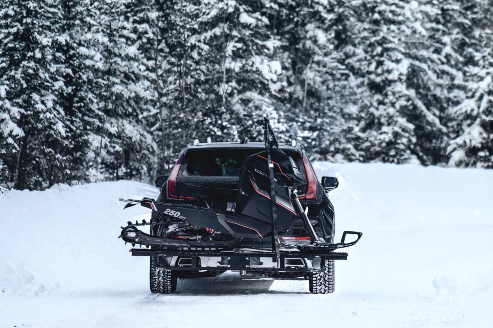 'World's First' Standup Snowmobile: Widescape WS250 | GearJunkie