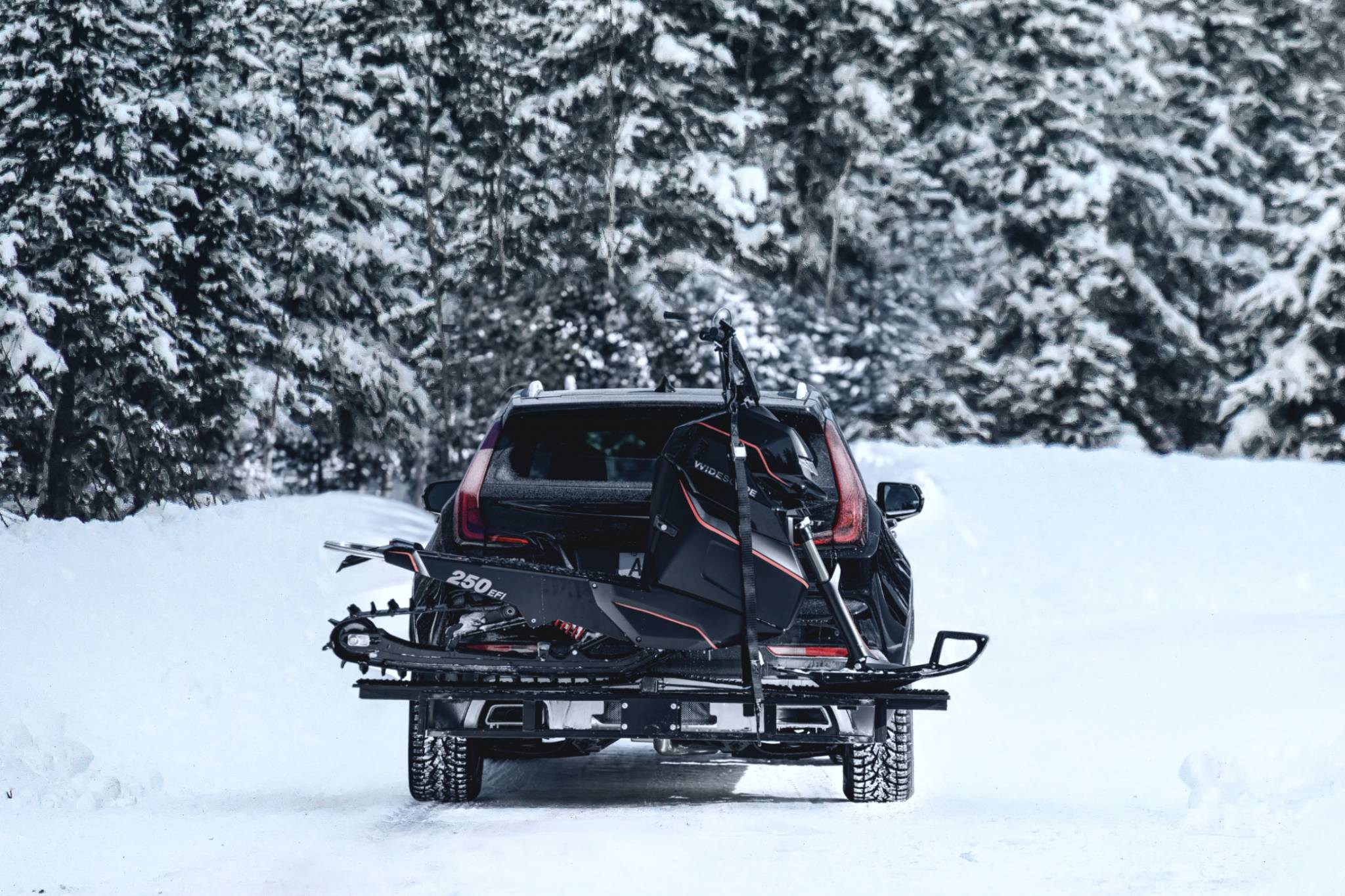 'World's First' Standup Snowmobile: Widescape WS250 | GearJunkie