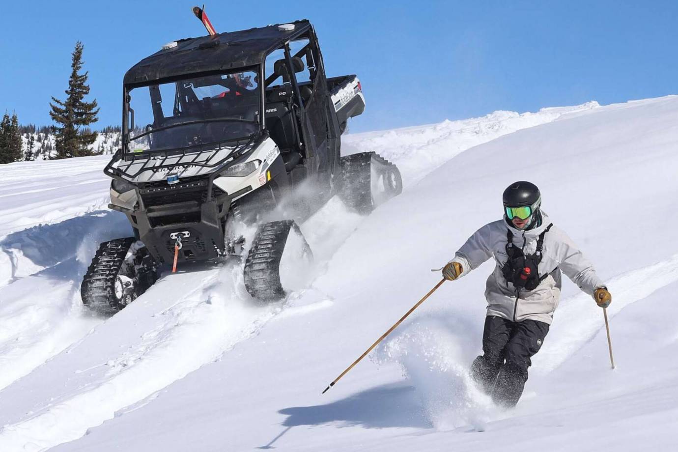 Self-Driving Snowcat Will Pick You Up at Bottom of Ski Runs