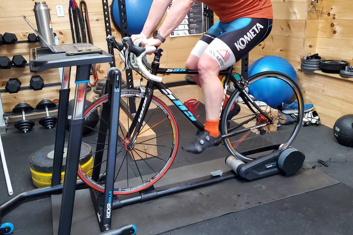 Wahoo KICKR ROLLR: This Hybrid Roller/Trainer for Indoor Biking ...