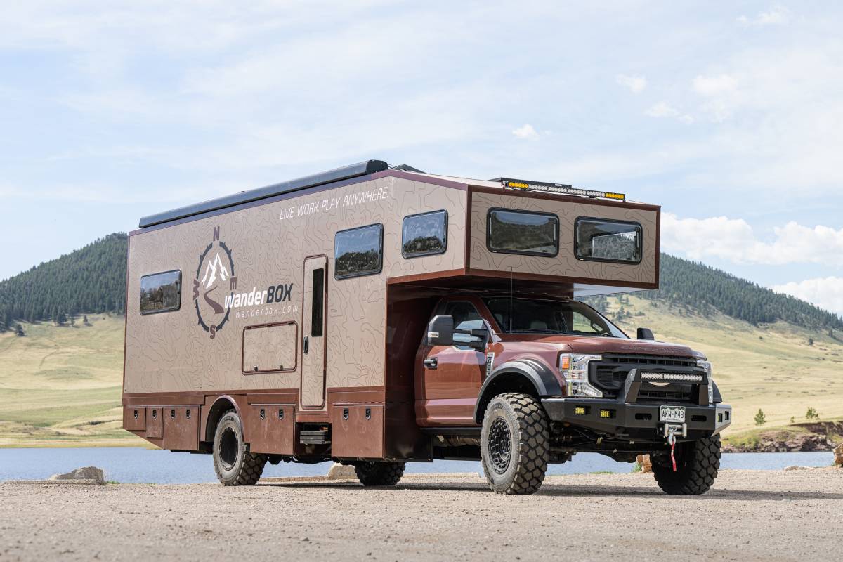 Mobile Off-Grid Oasis: The wanderBOX Outpost 35 Off-Grid Camper ...