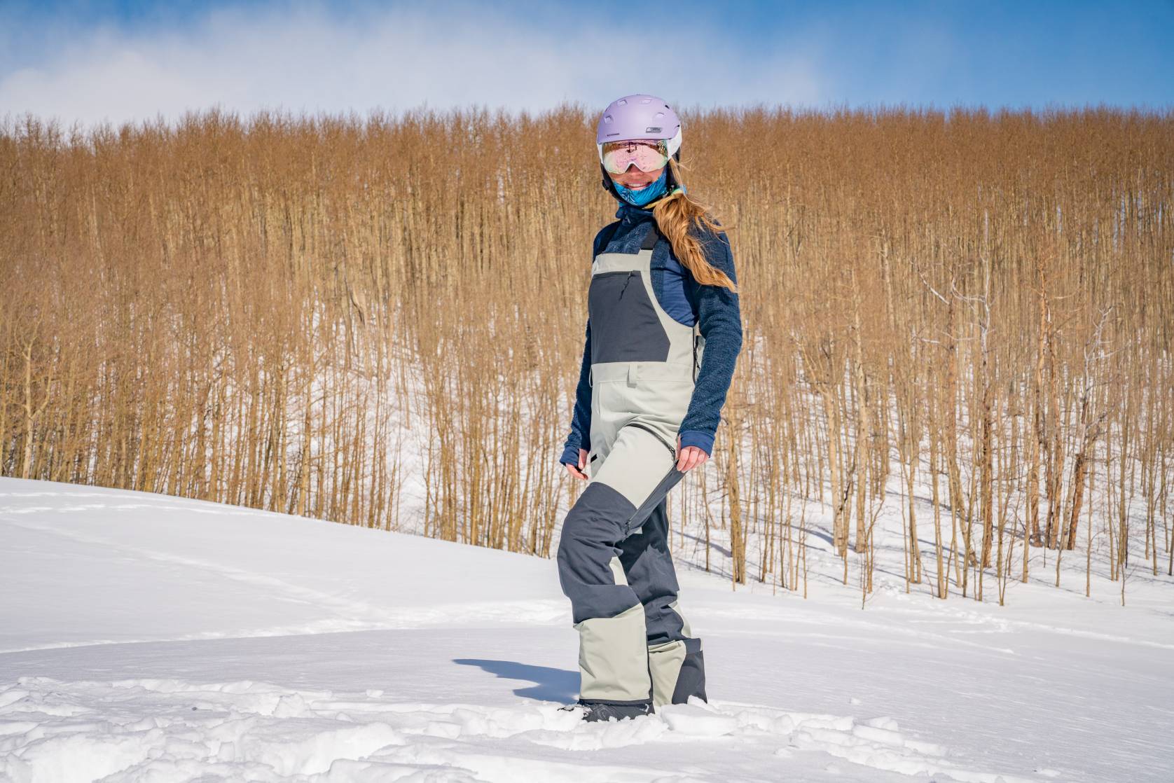 First Look: Jones Snowboards Women’s Mountain Surf Bibs Review | GearJunkie