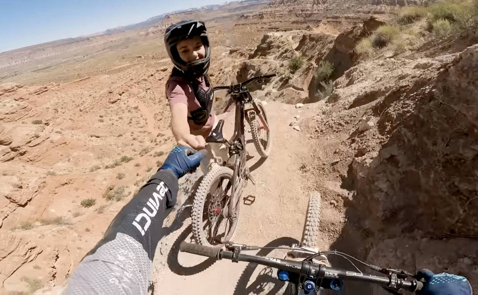 Jess Blewitt, First Woman Rider in Red Bull Hardline History, Rips Up ...
