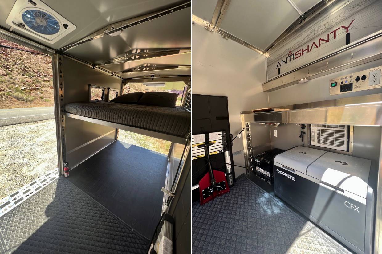 Back to Basics: AntiShanty Rigid Roof RR-1 Adventure Trailer