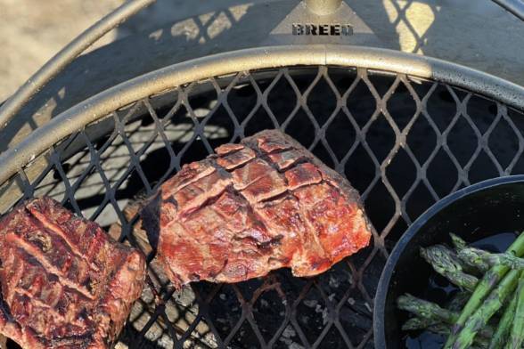 Big Taste, Easy Heat: The Breeo X Series Smokeless Fire Pit, Cooking ...