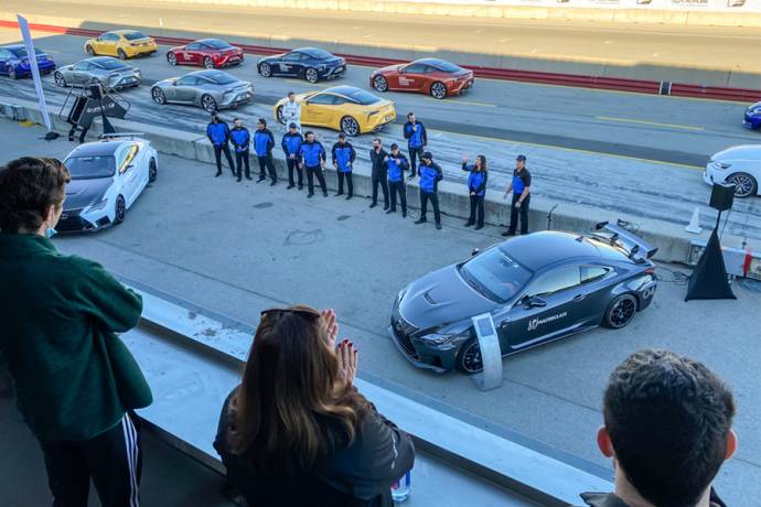 Experience the Lexus Performance Driving School at Laguna Seca