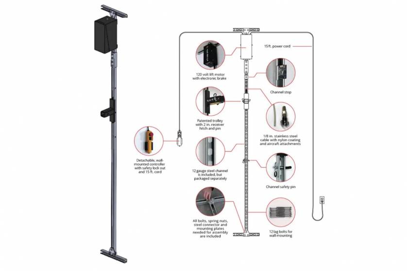 Take Back Your Garage: 'The Lift' Adds Dimension to Gear Storage ...