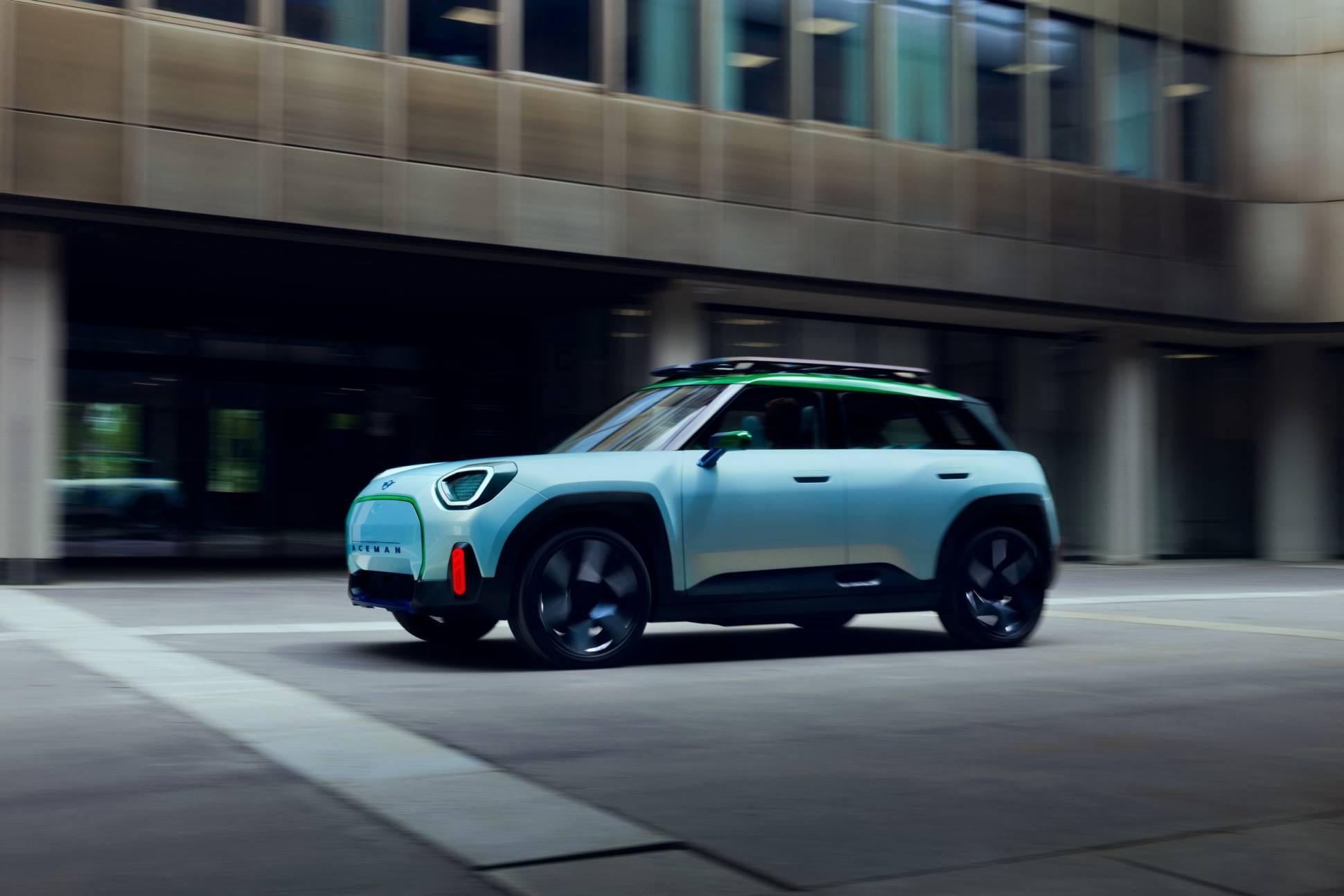 Cute, But Muscular: Mini Unveils 'Aceman' EV Crossover Concept | GearJunkie