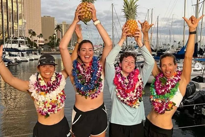 World Record: All-Female Team Rows Across the Pacific, Makes History ...