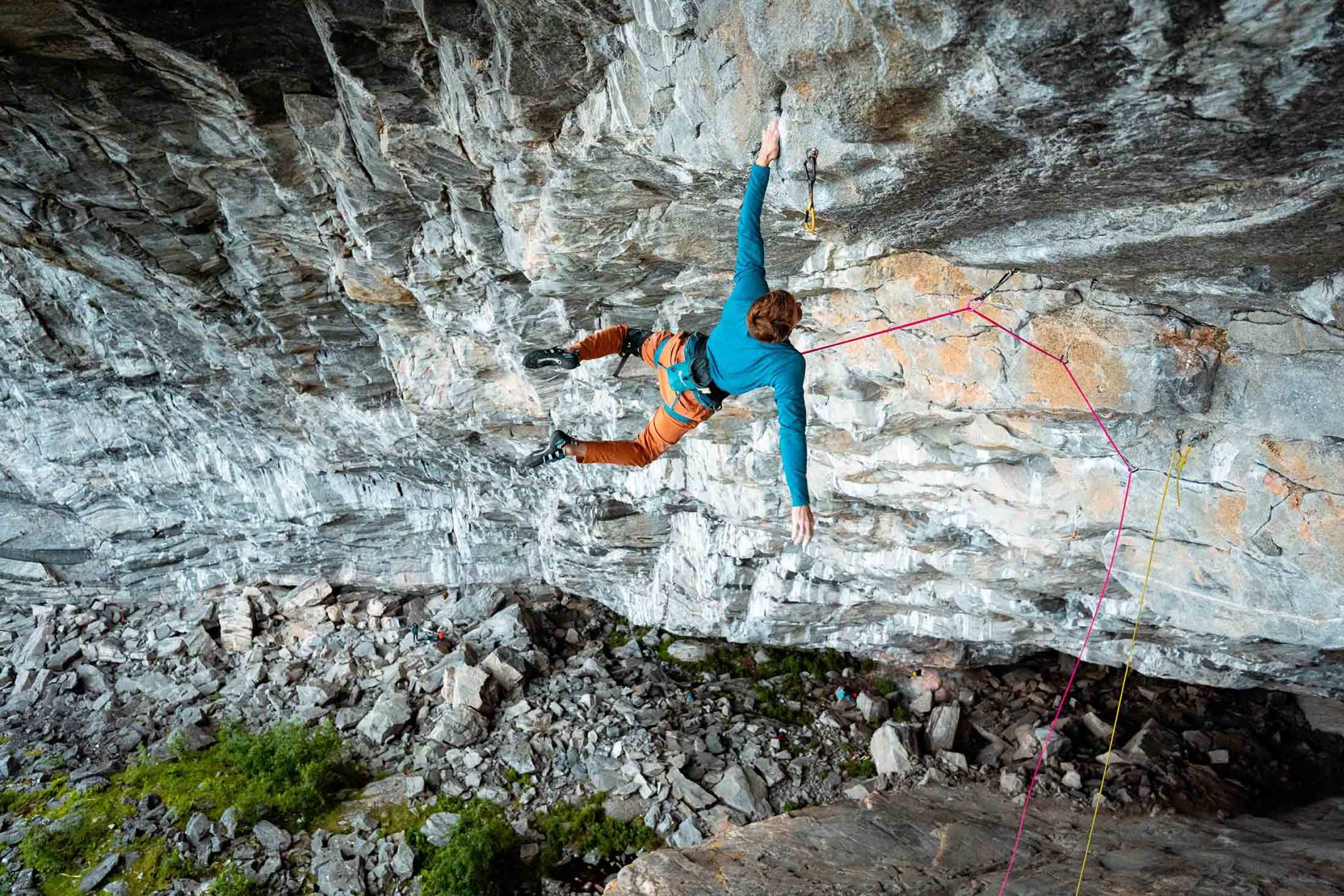 Seb Bouin Climbs Another Flatanger 5.15, Aims at Futuristic 5.15d ...