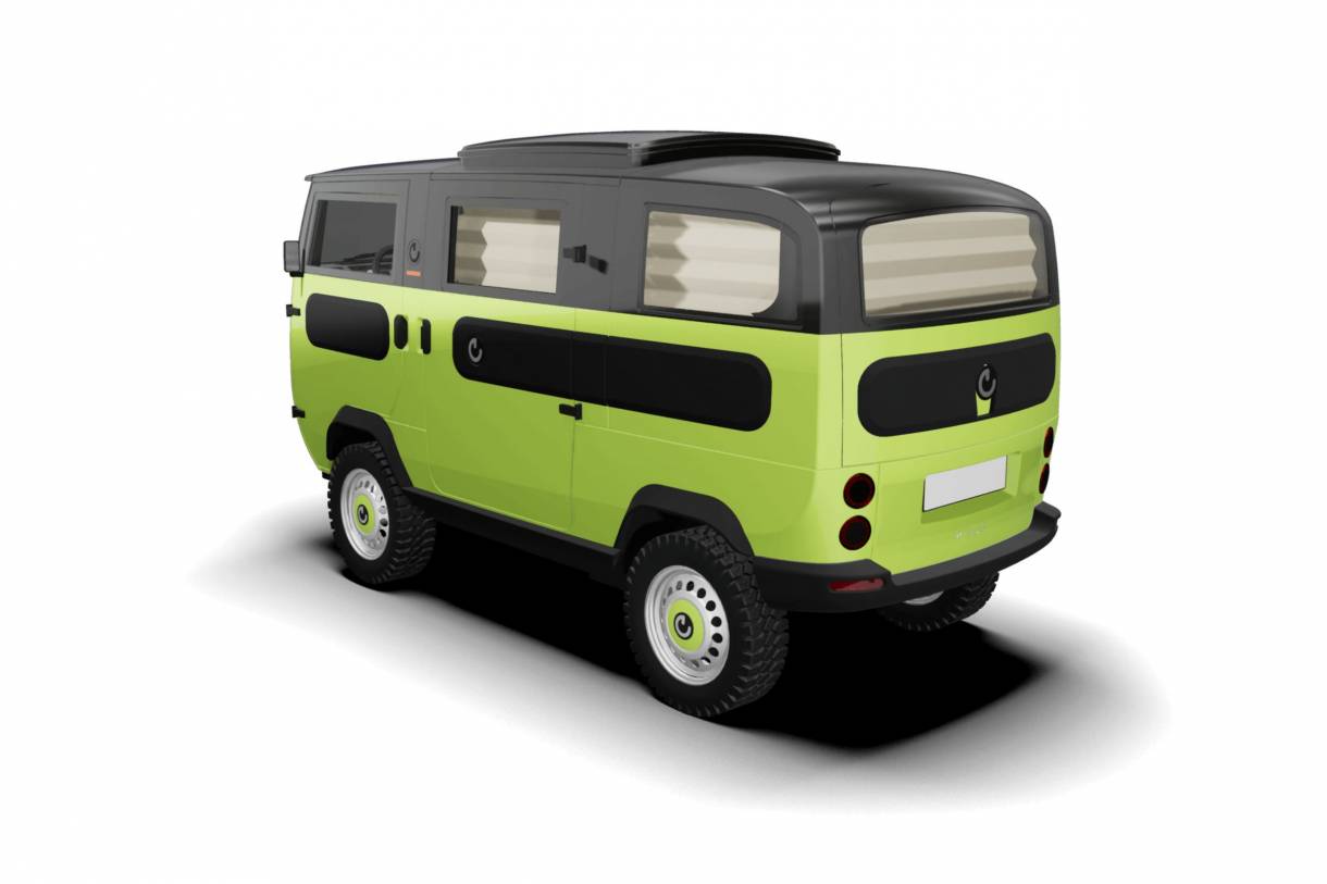 Off-Road, Tiny, and Slow Van Life Dreams Realized: ElectricBrands Xbus ...