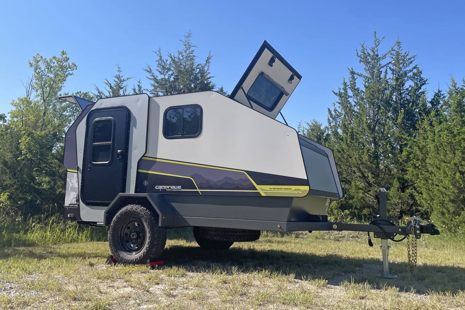 Stargaze From Bed: Campinawe Lightweight Off-Road Camper Trailer Pops ...