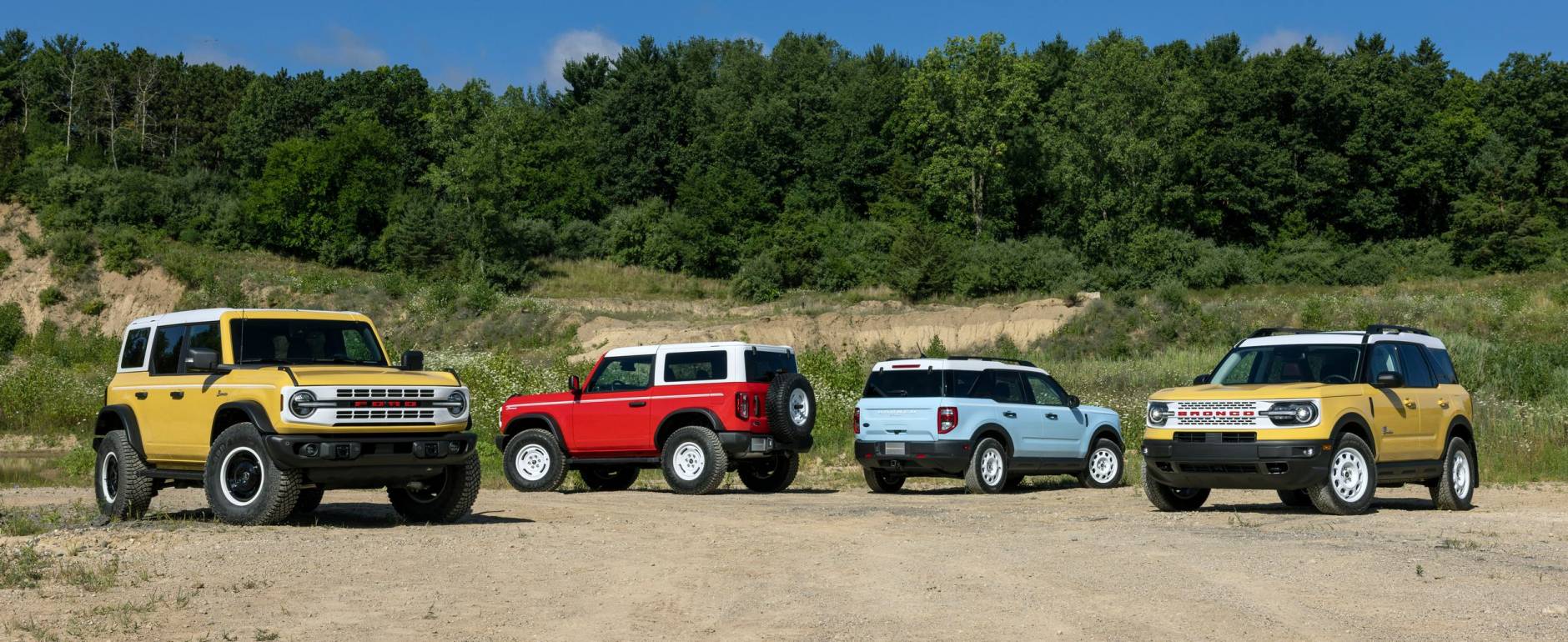 What's Old Is New and Badass: 2023 Ford Bronco Heritage Editions ...